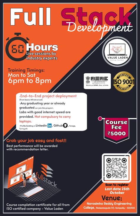 Value Laden On Linkedin Fullstackdevelopment Offtrainings Realtime Nolaptopsneeded