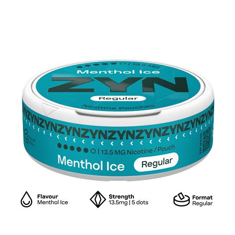 Buy Zyn Menthol Ice 135mg