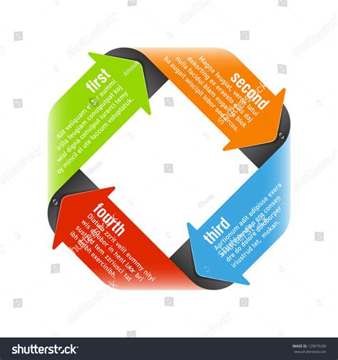 Four Process Flow In A Loop Images Stock Photos Vectors Shutterstock