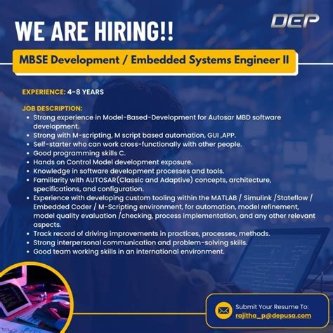 Vishali Balasubramani On Linkedin Hiring Matlab Simulink Mscripts Mscripting C Autosar Mbd