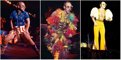 30 Flamboyant Stage Costumes Of Elton John During The 1970s ~ Vintage
