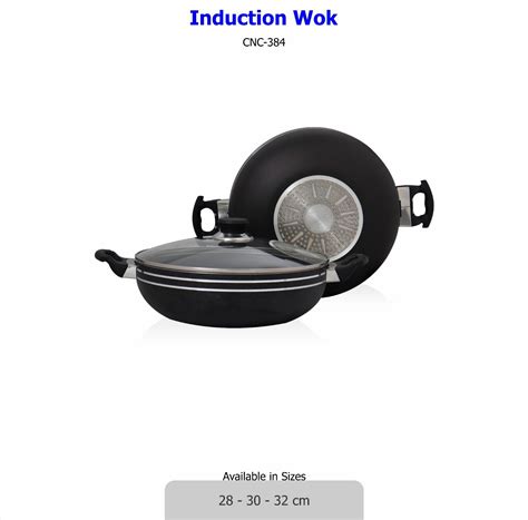 Induction Wok Casio Cookwares