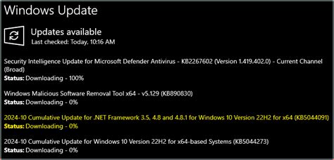 Kb5044091 Cumulative Update Net Framework 3 5 4 8 And 4 8 1 22h2 Windows Update Windows