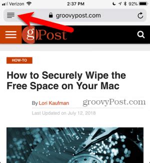 How To Use Safari S Reader View Automatically On IOS And MacOS