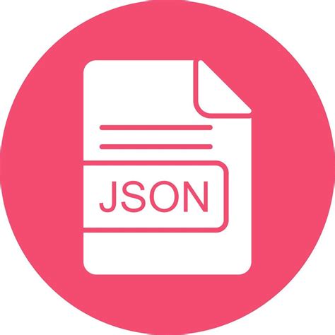 Json File Format Multi Color Circle Icon 43587544 Vector Art At Vecteezy