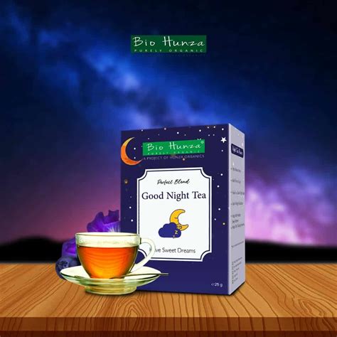 Good Night Tea Perfect Blend By Bio Hunza Health Homie