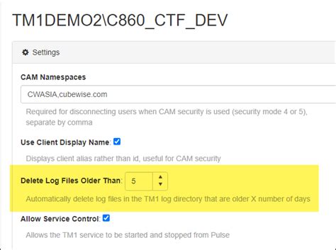 Delete Log Files Older Than X Days Not Working Pulse Questions Cubewise Forum