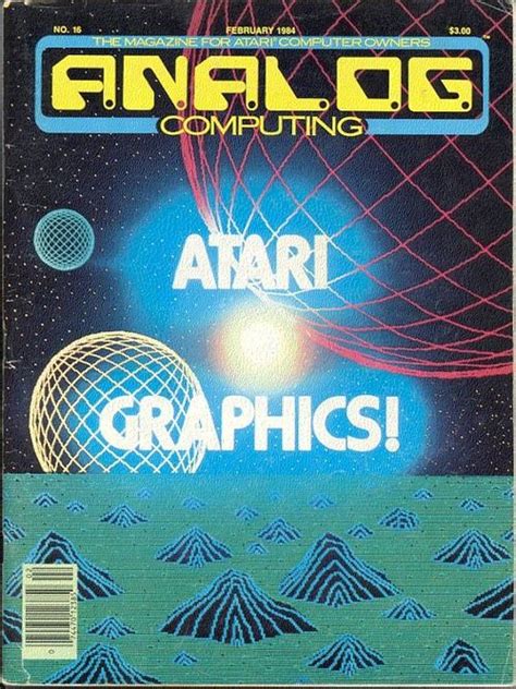 Analog Computing Atari Graphics Vintage Computer Magazines Retro