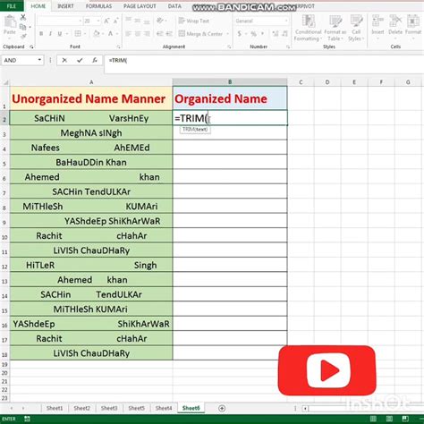 Shorts Trim With Proper Excel Exceltips Exceltutorial Tips Youtube