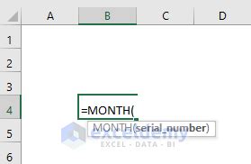 How To Use Excel MONTH Function Examples ExcelDemy