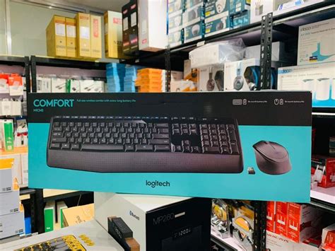Logitech Mk Comfort Wireless Keyboard Mouse Combo Computers Tech Parts Accessories