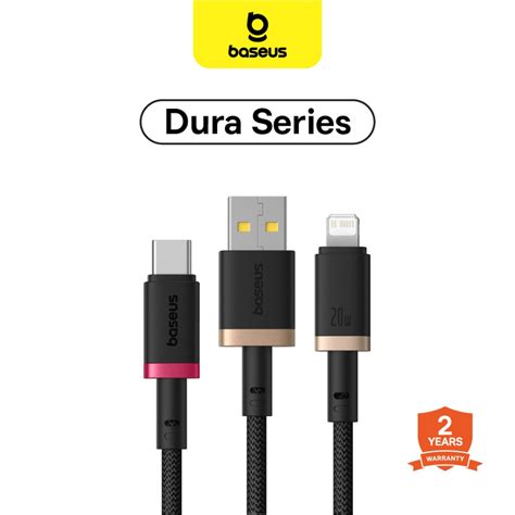 Jual Baseus Kabel Data Dura Series Fast Charging M M Usb To Type C W Iphone Type C To