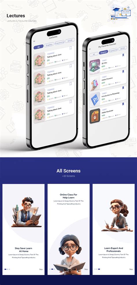 E Learning Mobile App Behance