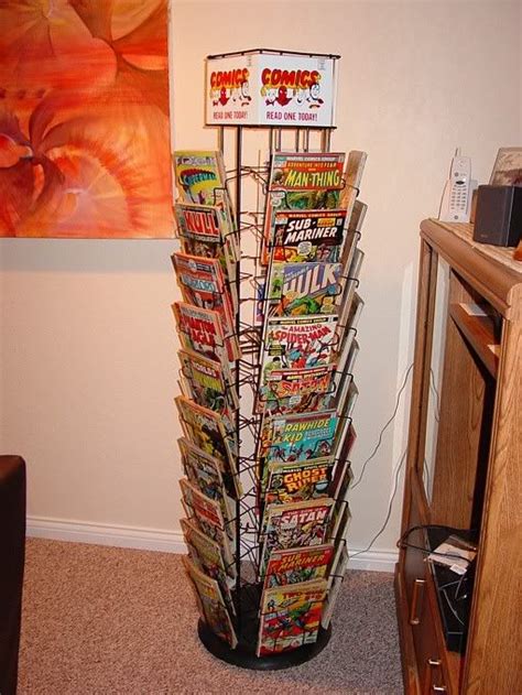 Always Wanted A Comic Book Spinner Rack Nerd Room Geek Room
