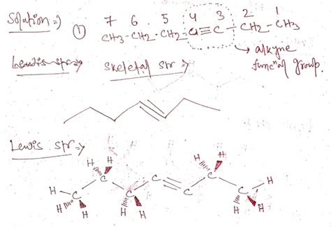 Any Lewis Structure And Any Skeletal Structure Draw An Organic Molecule With Seven Carbons That