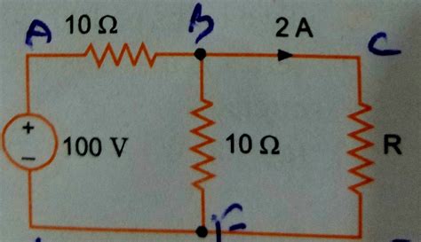 How To Find Value Of Unknown Resistance When Only Net Voltage And