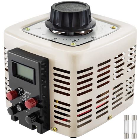 Buy Vevor 2kva Variable Output Transformer 220v Ac W Copper Coil Variac