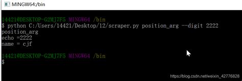 【python】原来argparse argumentparser是这么用 argparse argumentparser改成直接运行 csdn博客