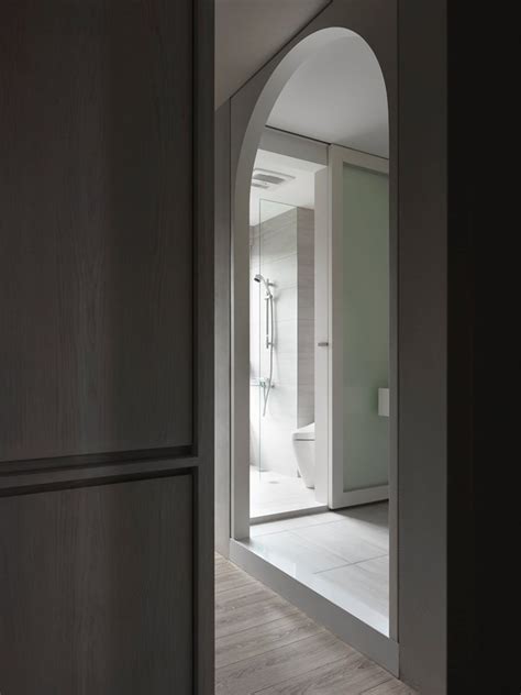 유니크한 구조와 감각적인 모던 인테리어로 완성한 아파트 하우스매거진