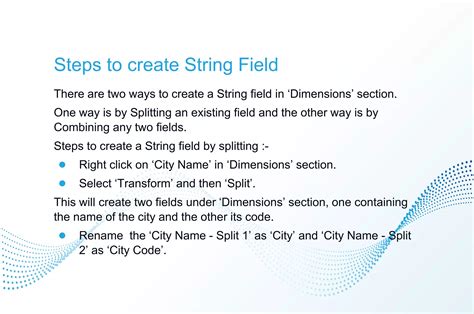 Calculated Fields In Tableau Pptx