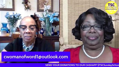 Tscjssd Overcomers Class With Evangelist Claudette Hunt Lesson 129