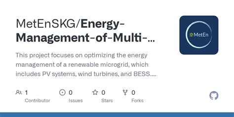 Github Metenskg Energy Management Of Multi Source Renewable Microgrid