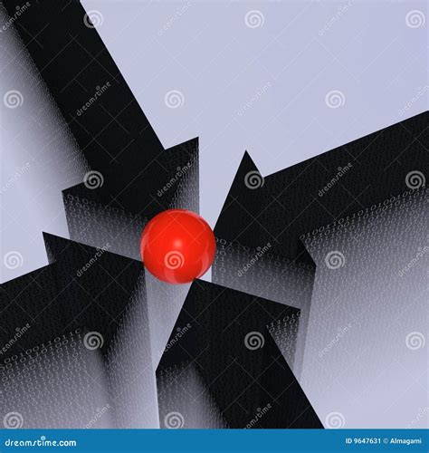 Binary Cross Stock Illustration Illustration Of Black 9647631