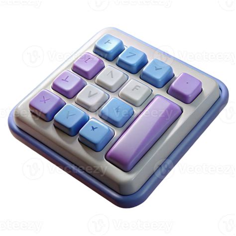 Vibrant Modern Wireless Keyboard With Numeric Keypad Cutout High
