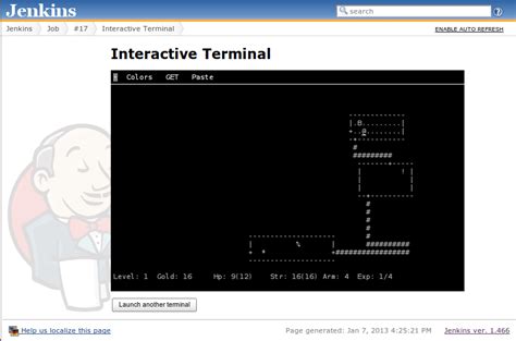 Remote Terminal Access Jenkins Plugin