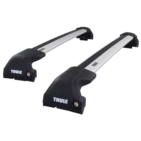 Thule Wingbar Edge Silver Car Roof Rack For Volvo Xc60 08 17
