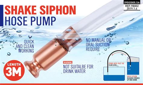 Horesdy Self Priming Siphon Fuel Transfer Hose — 4x4 Down Under