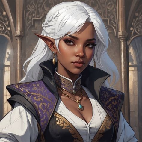 Dark Elf Sorceress By Thedrimdrim On Deviantart