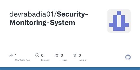 github devrabadia01 security monitoring system