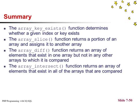 Php Programming With Mysql Slide 7 1 Chapter 7 Manipulating Arrays