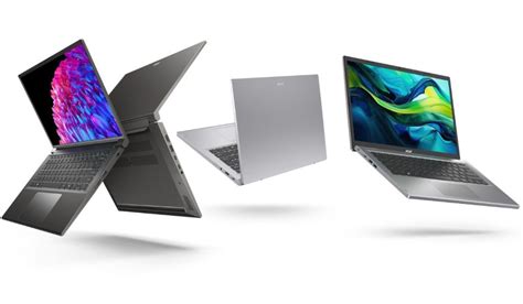 Acer Swift Go Swift X 14 Aspire Vero 16 Aspire Go 2024 Laptops With Intel Core Ultra AI