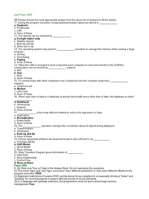 All Mcq Pdf Parsing Compiler
