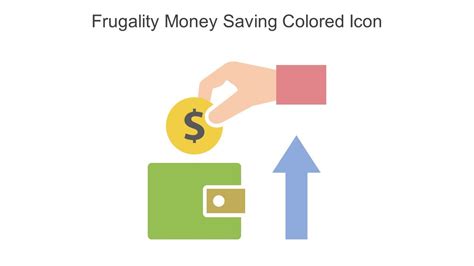 Frugality Money Saving Colored Icon In Powerpoint Pptx Png And Editable Eps Format PPT Example