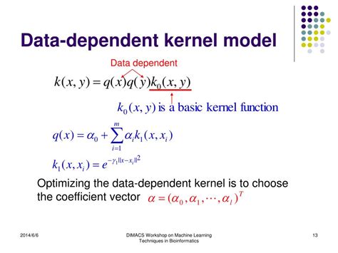Ppt Cancer Classification With Data Dependent Kernels Powerpoint