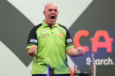 Michael Van Gerwen Verpulvert Dimitri Van Den Bergh Zesde Wk Finale Een Feit Voor Mighty Mike