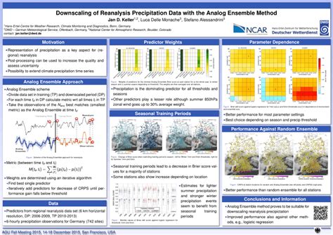 Pdf Downscaling Of Reanalysis Precipitation Data With The Analog