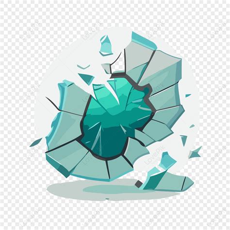 깨진 유리 벡터상표만화클립 아트 Png 일러스트 무료 다운로드 Lovepik