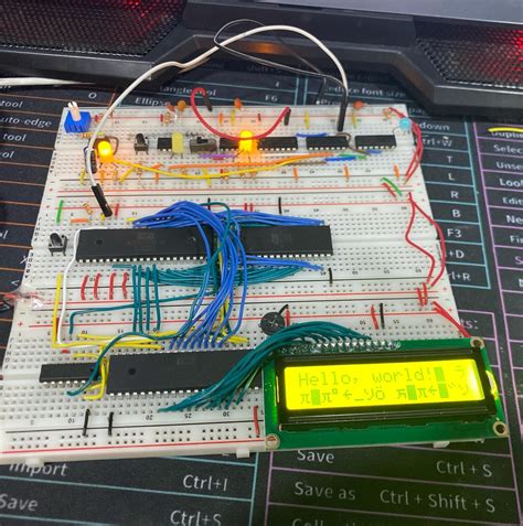 My Lcd Screen Is Showing Gibberish And The Hello World Text Whats Do I My Lcd Screen Is Showing Gibberish And The Hello World Text Whats Do I