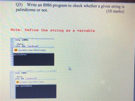 solved q3 write an 8086 program to check whether a given