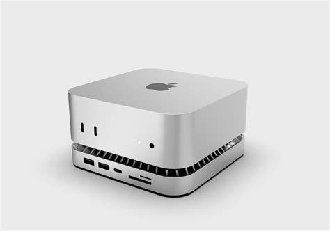 Raycue New M4 2024 Mac Mini Hub And Stand With Nvme M 2 Sata Ssd Enclosu