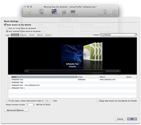synchronize your android device with your mac
