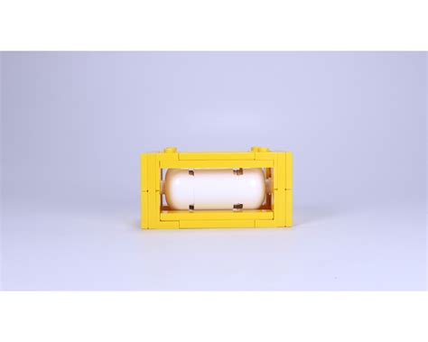 Lego Moc 20ft Tank Container By Bricklenscz Rebrickable Build With Lego