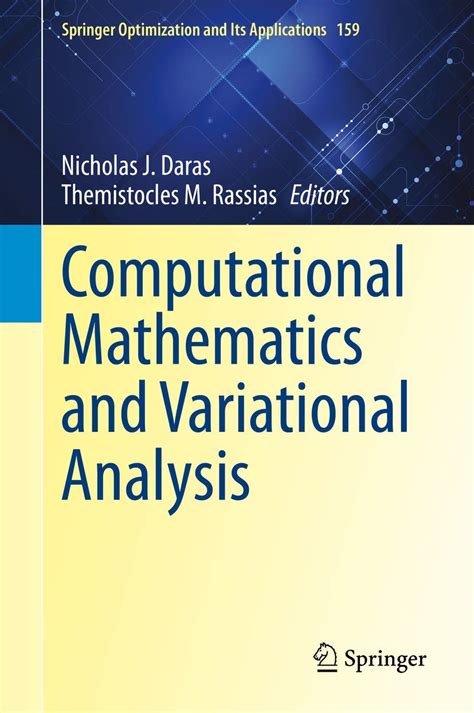 computational mathematics and variational analysis springer