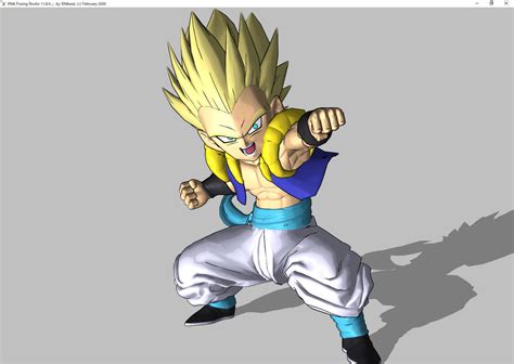 Dragonball Gotenks Figure Pose 2 Dl Xps By Ore1233 On Deviantart