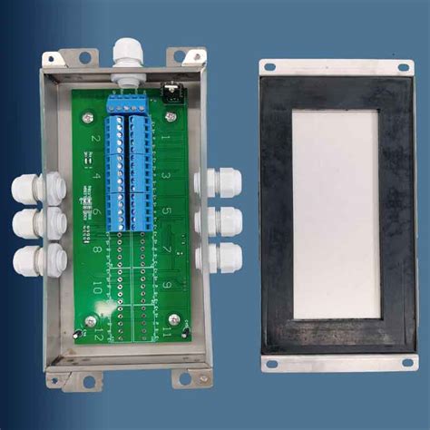 Stainless Steel Analog To Digital 6 Wire Junction Box
