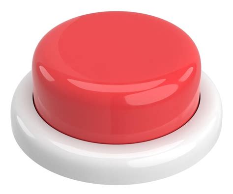 Premium Photo Push Button 3d Button 3d Illustration